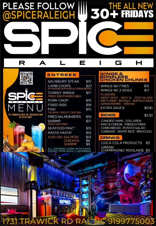 Spice Raleigh Restaurant | 1731 Trawick Rd, Raleigh, NC 27604, USA