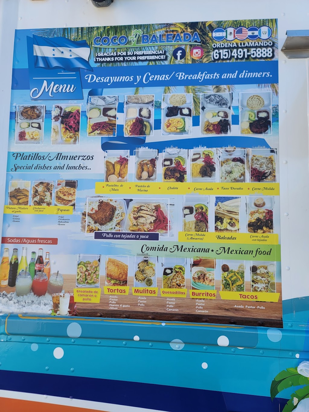 Coco Baleada | 1668 Antioch Pike, Antioch, TN 37013, USA