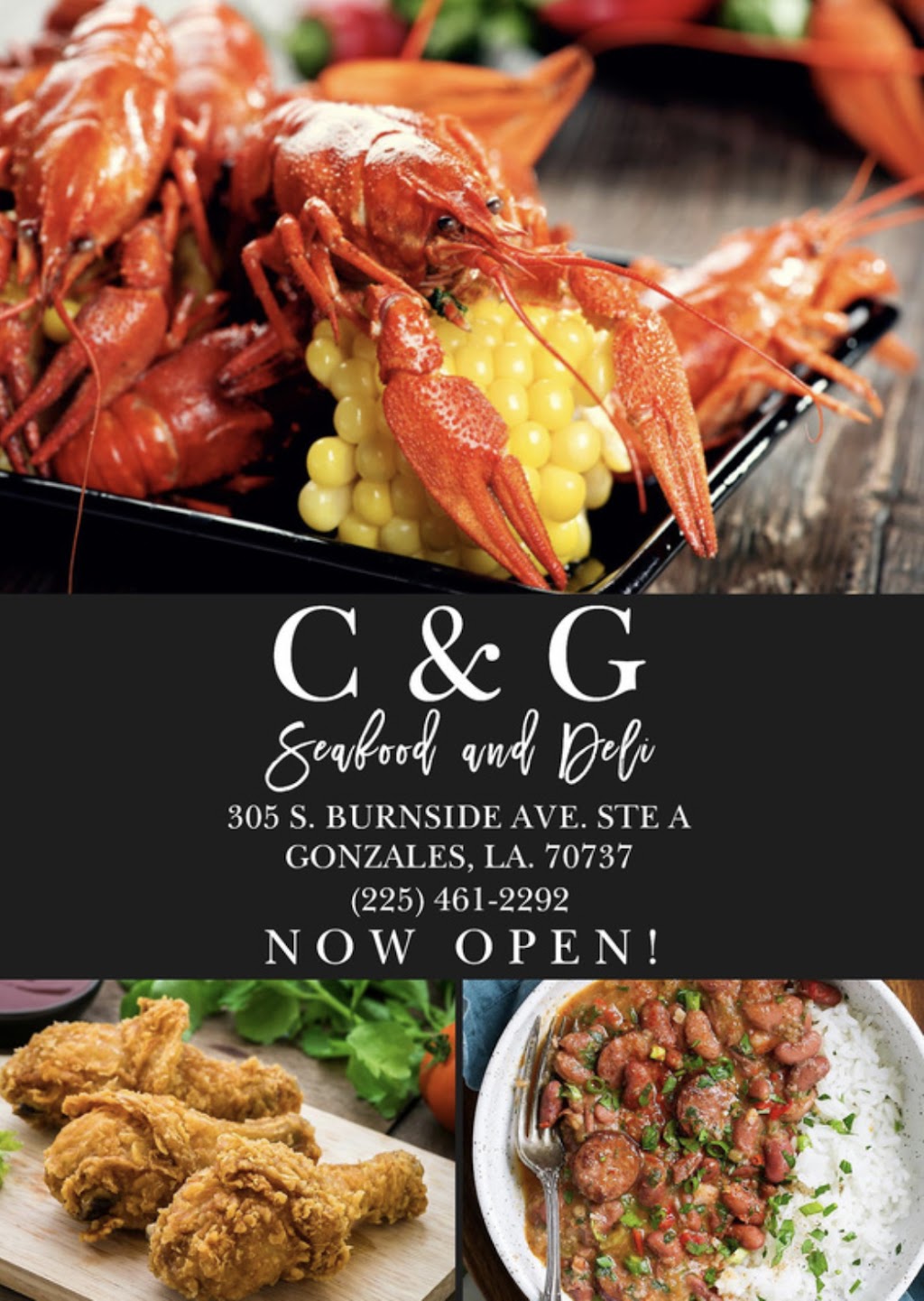C&G Seafood and Deli | 305 S Burnside Ave, Gonzales, LA 70737, USA