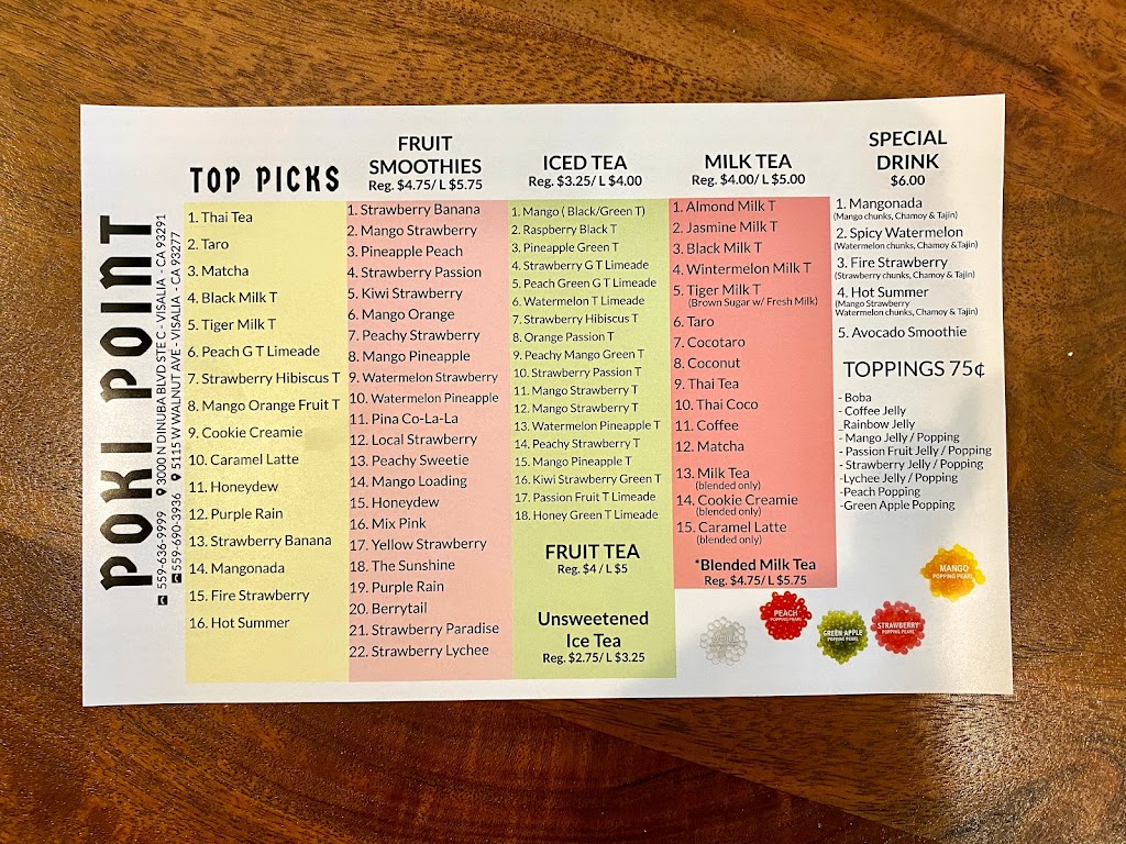 Poki Point | 5115 W Walnut Ave, Visalia, CA 93277, USA